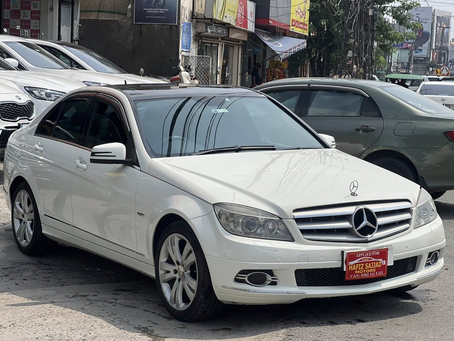 Mercedes C200 Kompressor 1.8 petrol - Hafiz Sajjad Motors