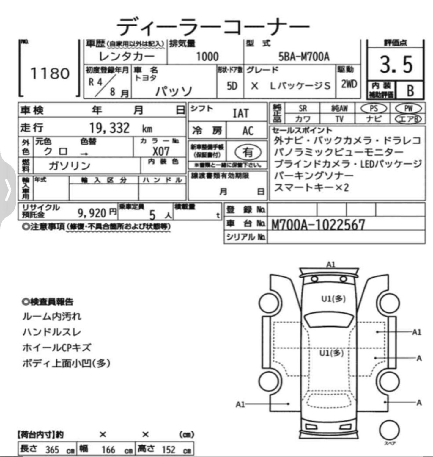 Toyota Passo XLS - Hafiz Sajjad Motors