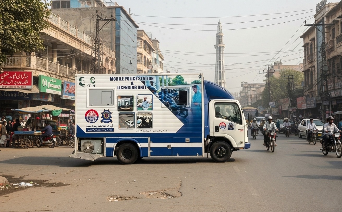 Mobile Police Station and Licensing Unit Now at Your Doorstep - Hafiz ...