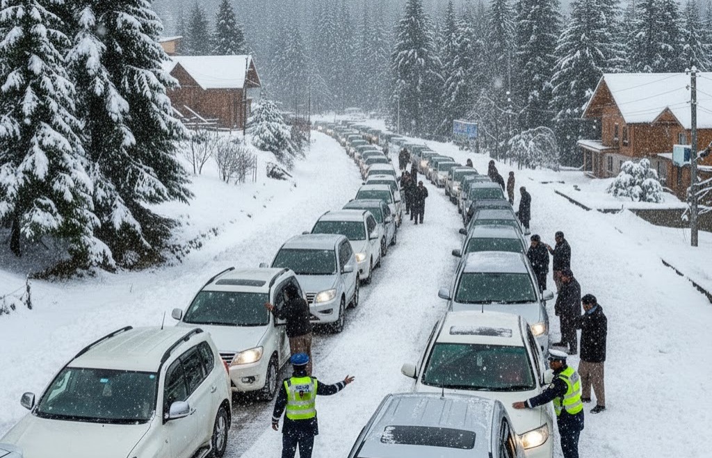 Heavy Traffic Restrictions Announced by Murree Police for New Year’s ...